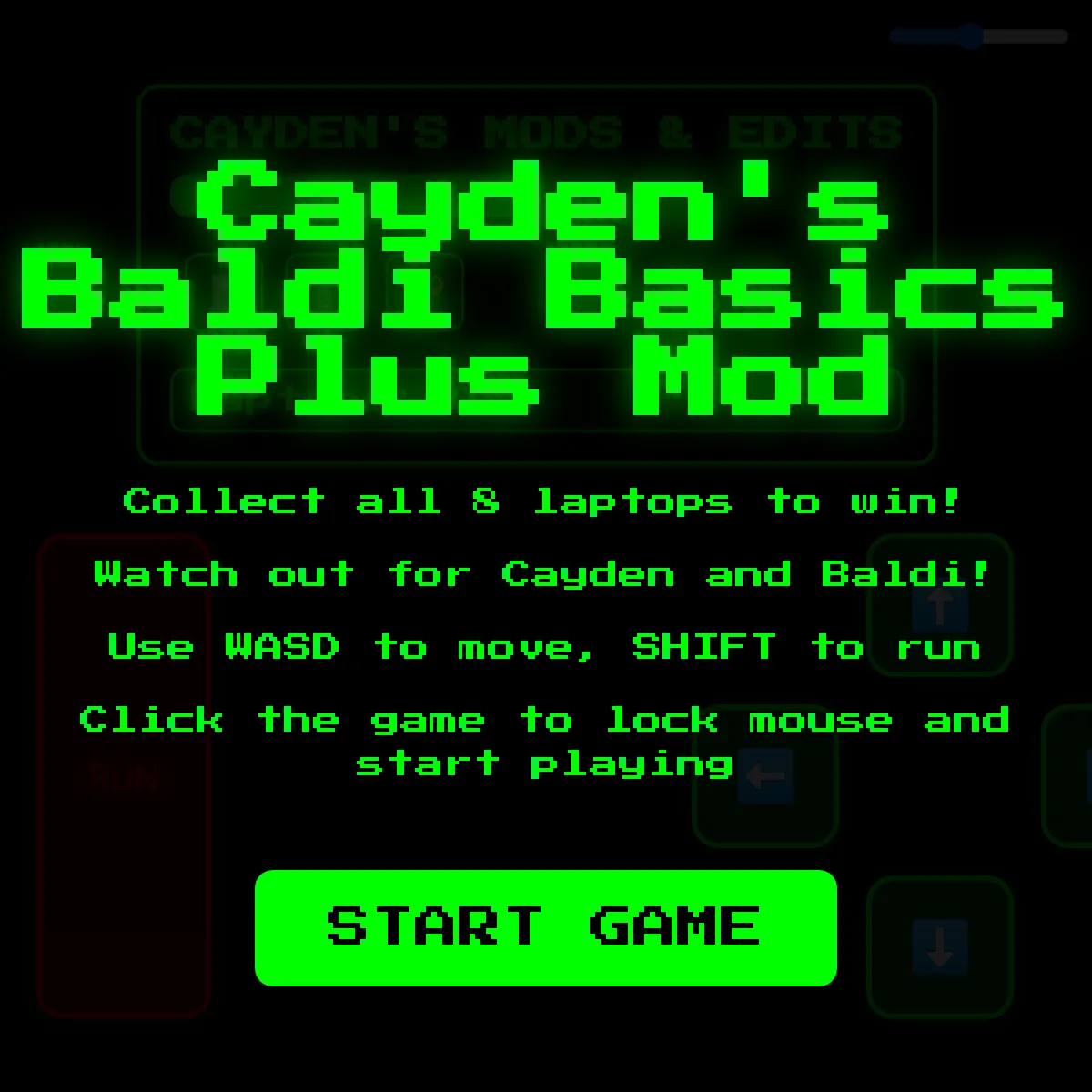 Cayden's Baldi Basics Plus Mod