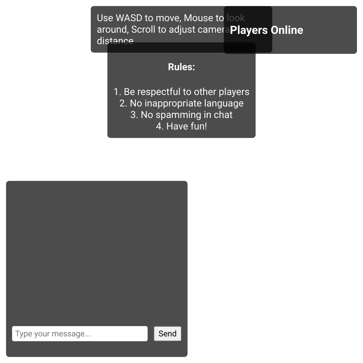 Multiplayer Roleplay game