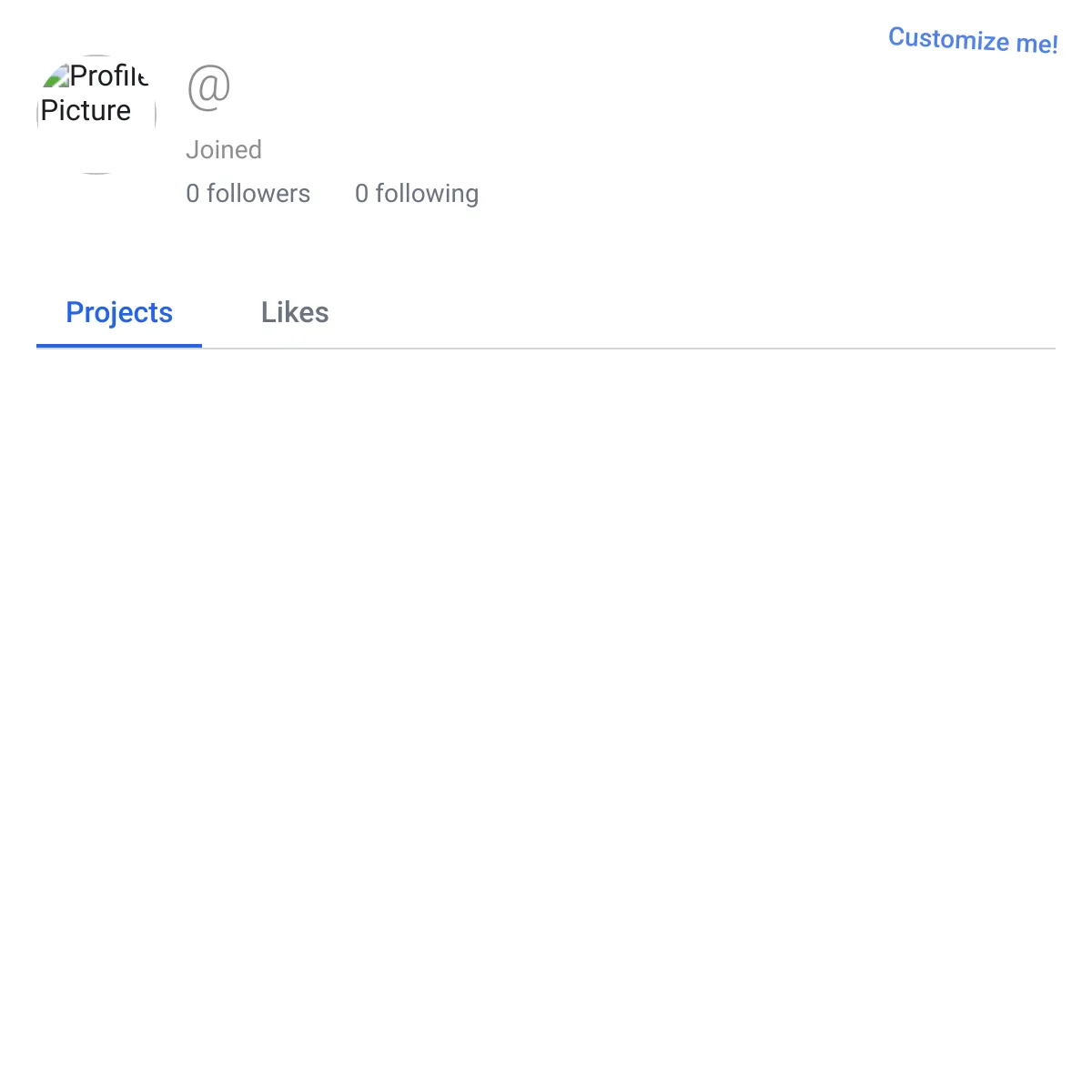 Blank Project Template