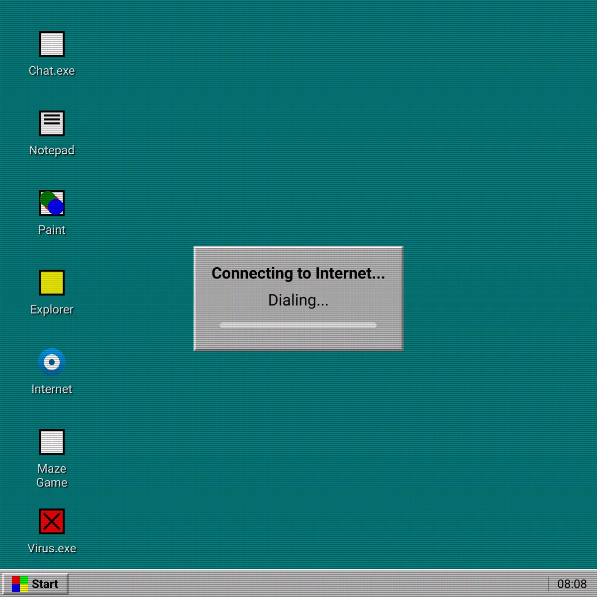 Windows 95 Chat Program