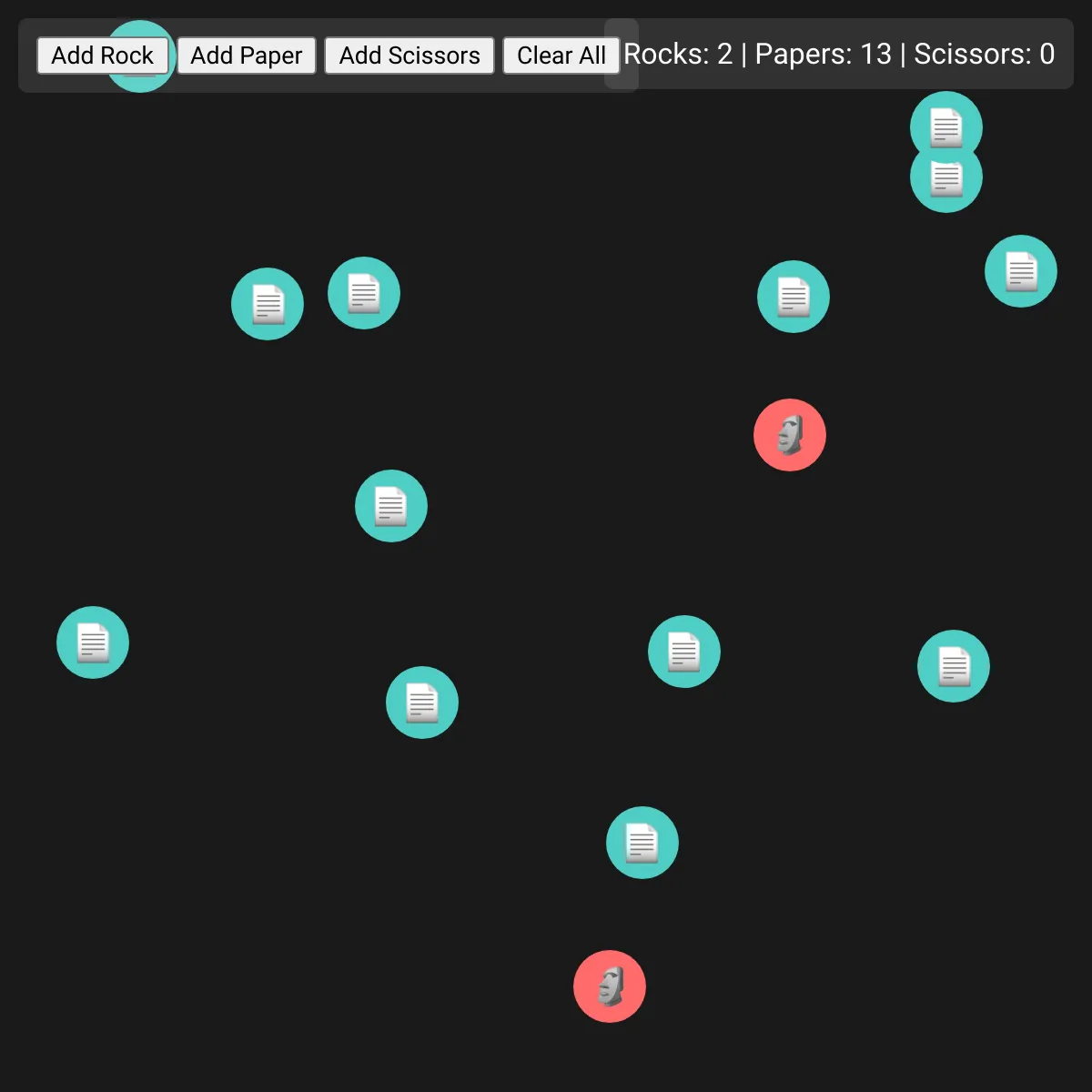 Rock Paper Scissors Sandbox